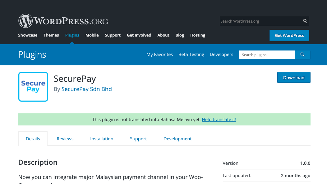 WooCommerce – SecurePay Sdn Bhd